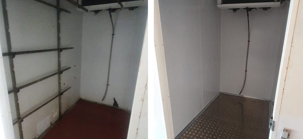 Cold Room Refurbishment at Butchers | MTCSS