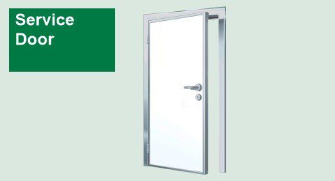 MTH Hinged Service Doors - MTCSS