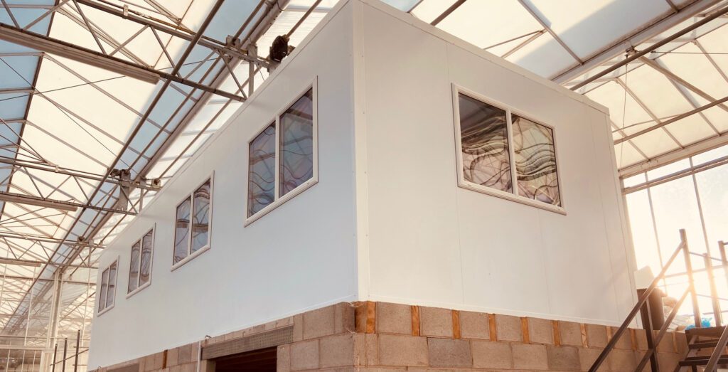 Offices from Insulated Panels at Frank Rudd & Sons | MTCSS