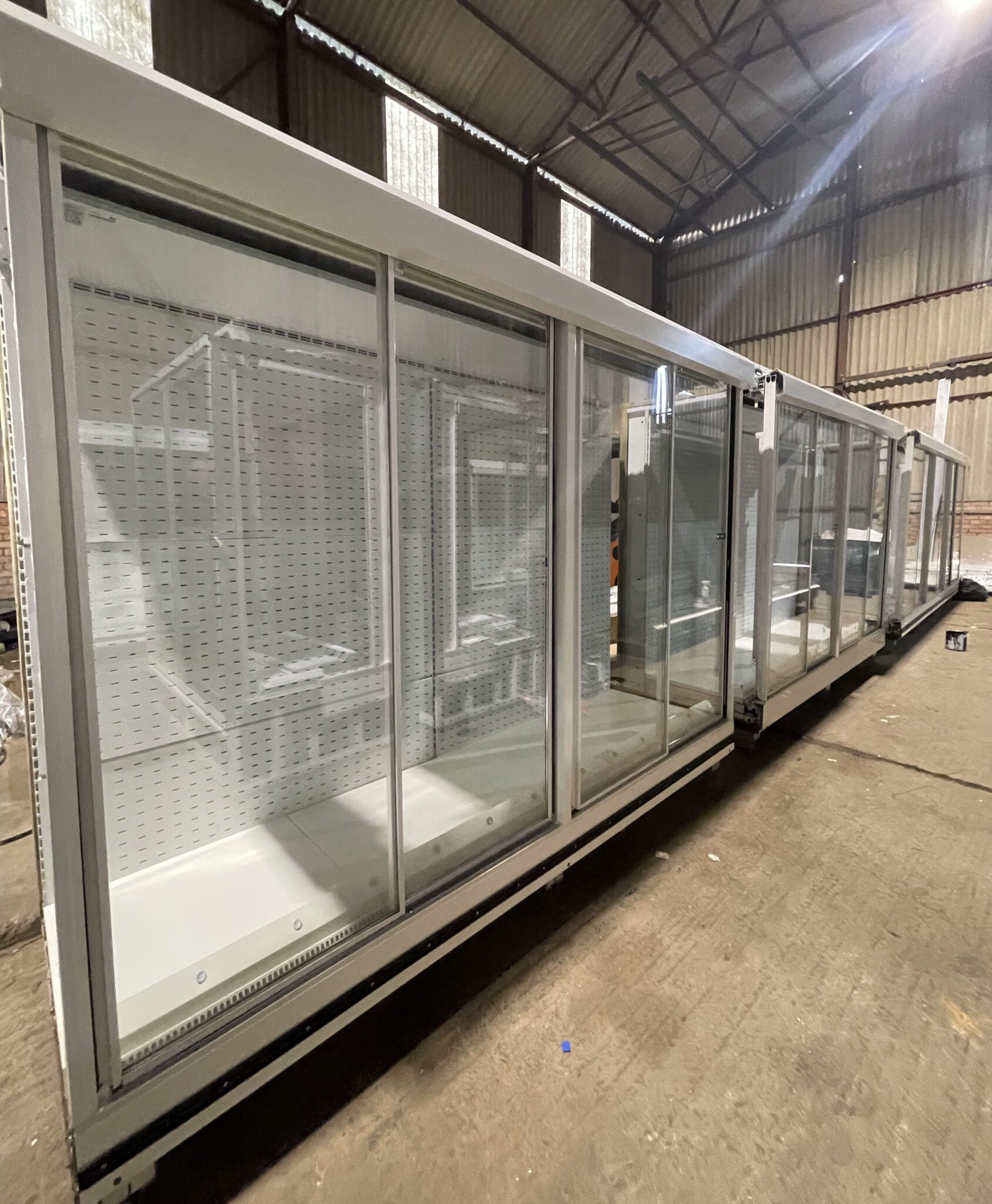 Off-Site Refrigerated Cabinet Refurbishment for Supermarket